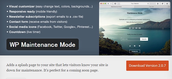 WordPressにて簡単にメンテナンス画面を表示することができるプラグイン「WP Maintenance Mode」に脆弱性 | 株式会社レオンテクノロジー