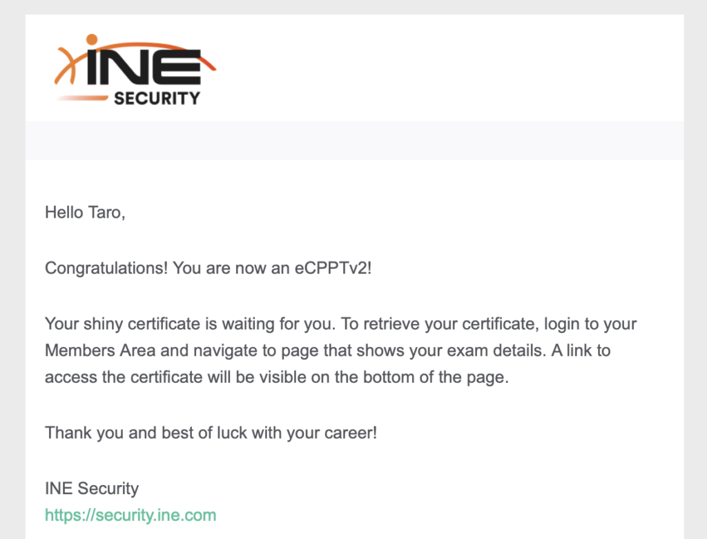 SOCアナリストのeCPPTv2（Professional Penetration Tester）受験記 | 株式会社レオンテクノロジー