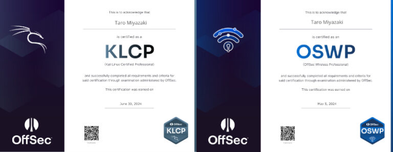 Offsec社のオマケ的な資格「KLCP」「OSWP」受験記 | 株式会社レオンテクノロジー