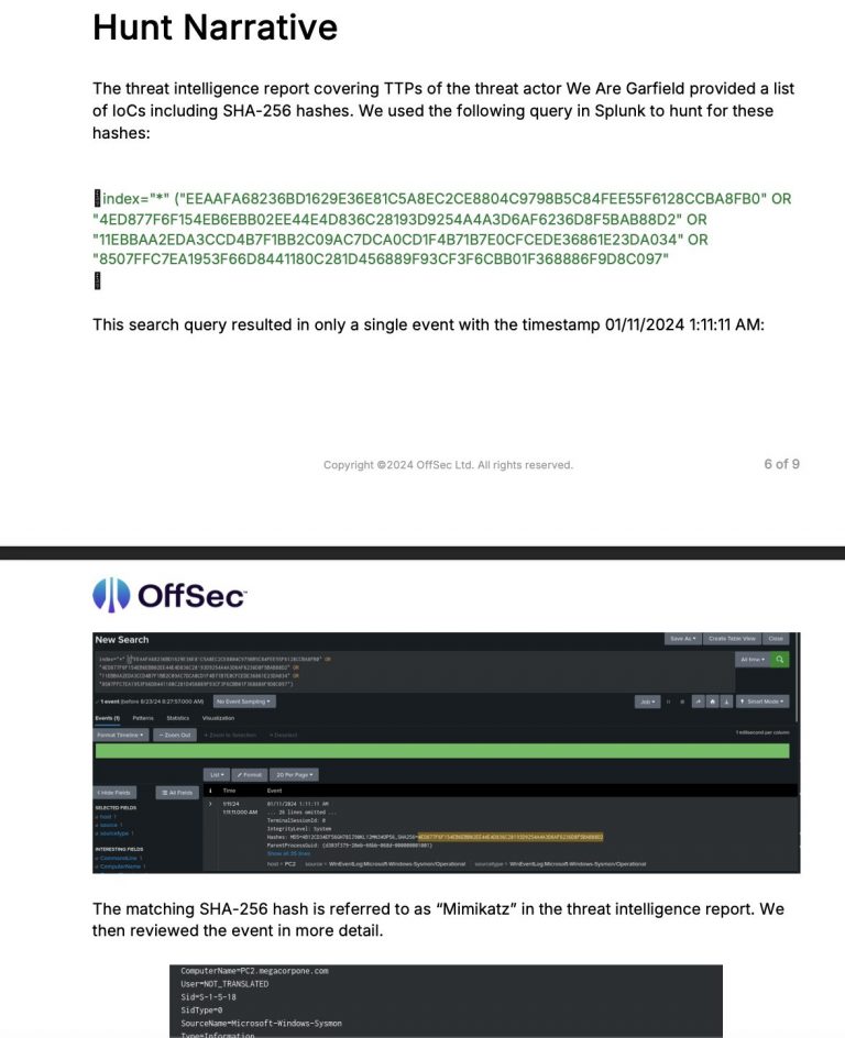 Offsec Threat Hunter（OSTH）受験記 | 脅威ハンティング | 株式会社レオンテクノロジー